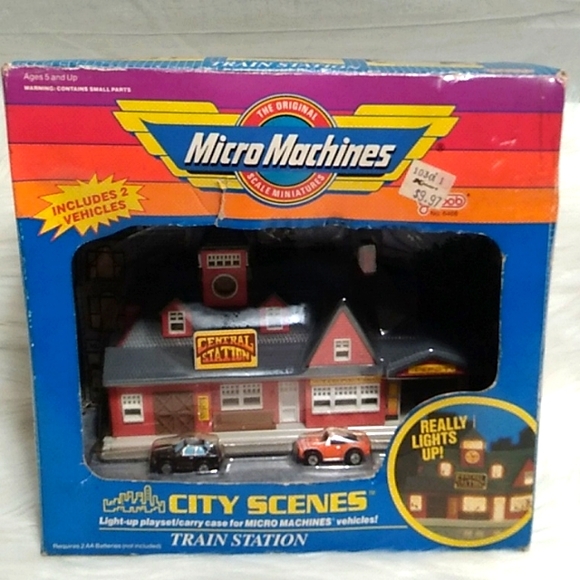 Galoob | Toys | Rare Micro Machines 989 The Original Scale Miniatures ...